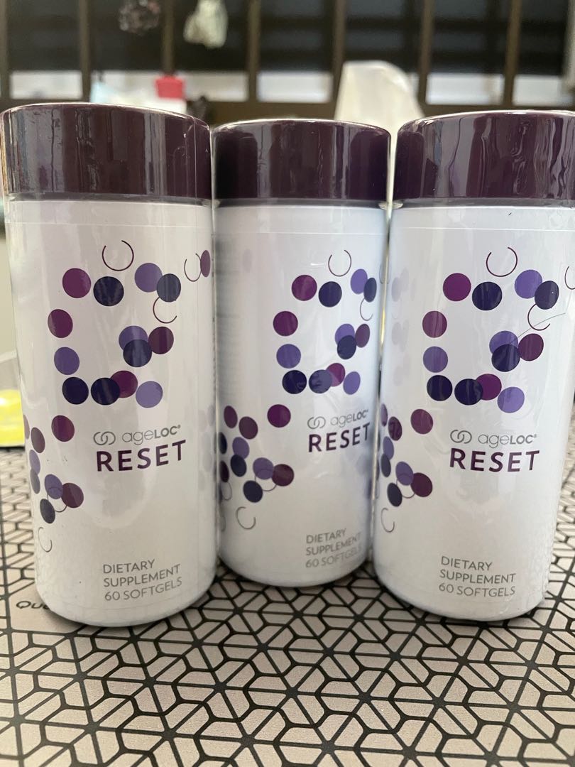 Nuskin ageloc RESET, Health & Nutrition, Health Supplements, Vitamins ...