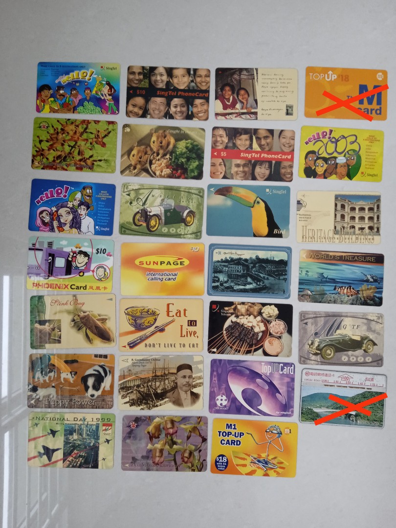 Old phone cards (4 for $1), Hobbies & Toys, Memorabilia & Collectibles ...