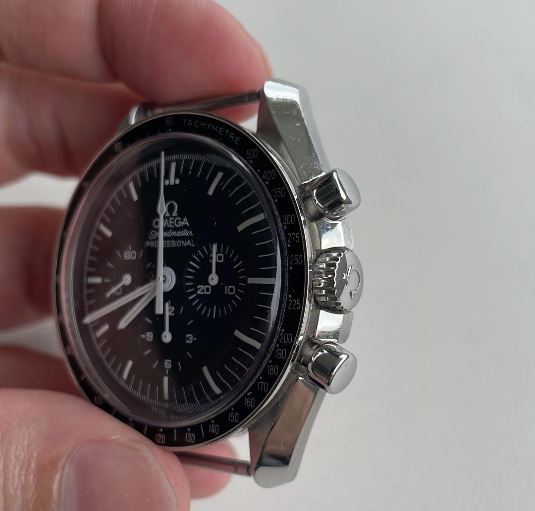 Omega Speedmaster 1861 Hesalite, Luxury, Watches on Carousell