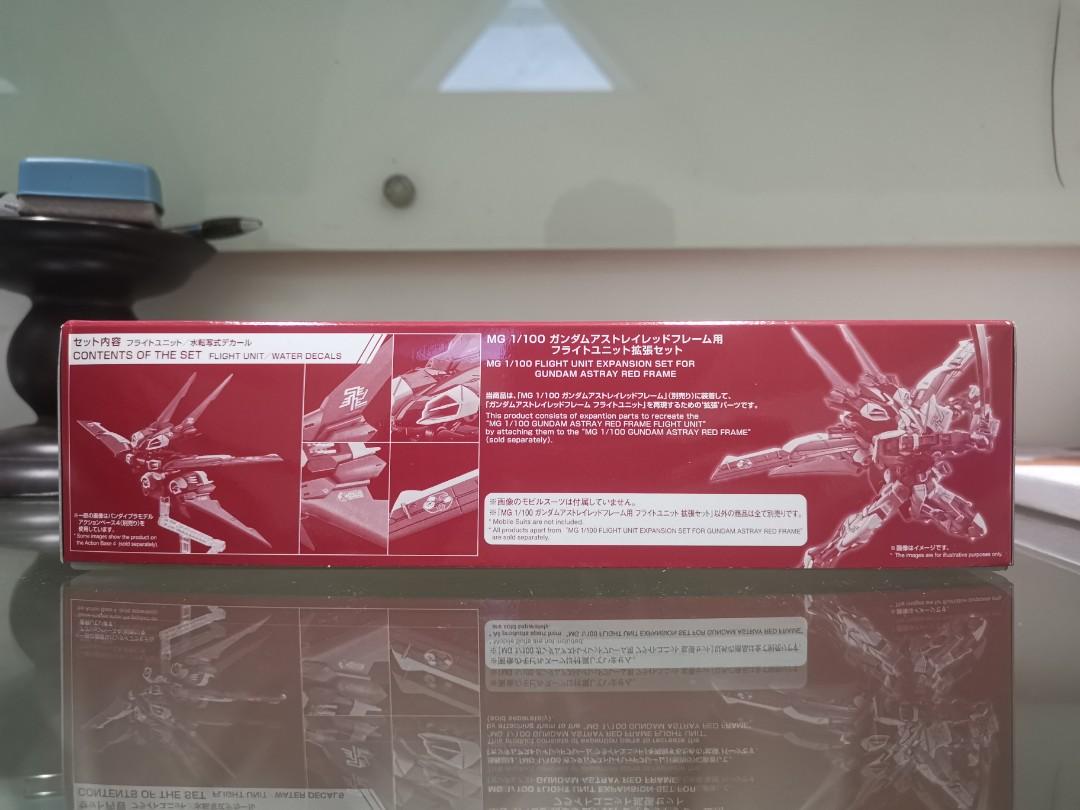 [P BANDAI] MG Flight Unit Expansion Set for Astray Red Frame, Hobbies ...