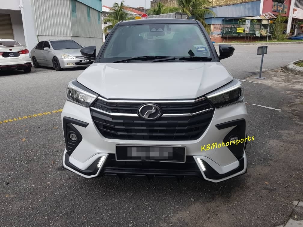 Perodua Ativa bodykit gear up with day light, Auto Accessories on Carousell
