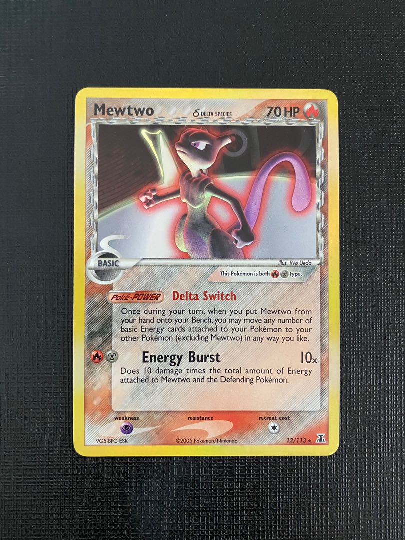 Pokemon card - Mewtwo Delta Species 12/113, Hobbies & Toys, Toys ...