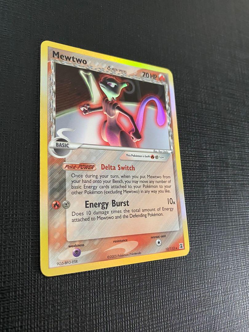 Pokemon card - Mewtwo Delta Species 12/113, Hobbies & Toys, Toys ...