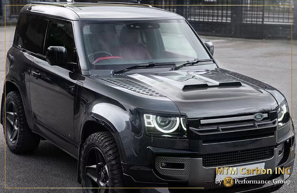 (Preorder) Range Rover Defender Carbon Fiber Bonnet, Car Accessories ...