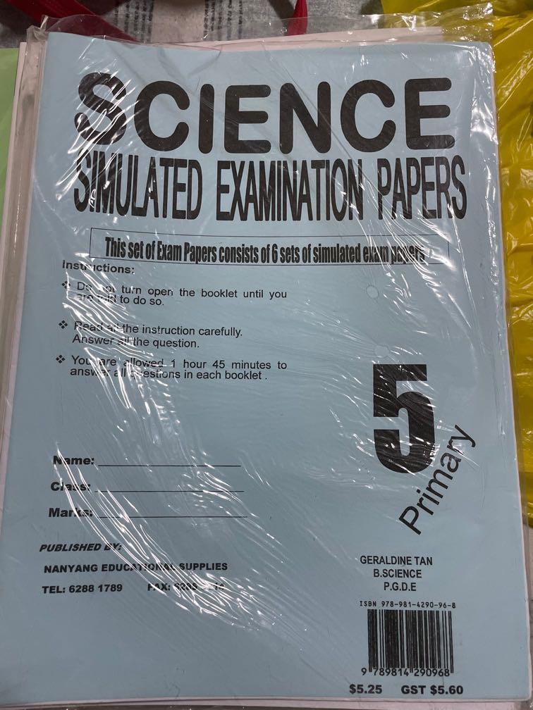Primary 5 Science Exam Papers, Hobbies & Toys, Books & Magazines ...