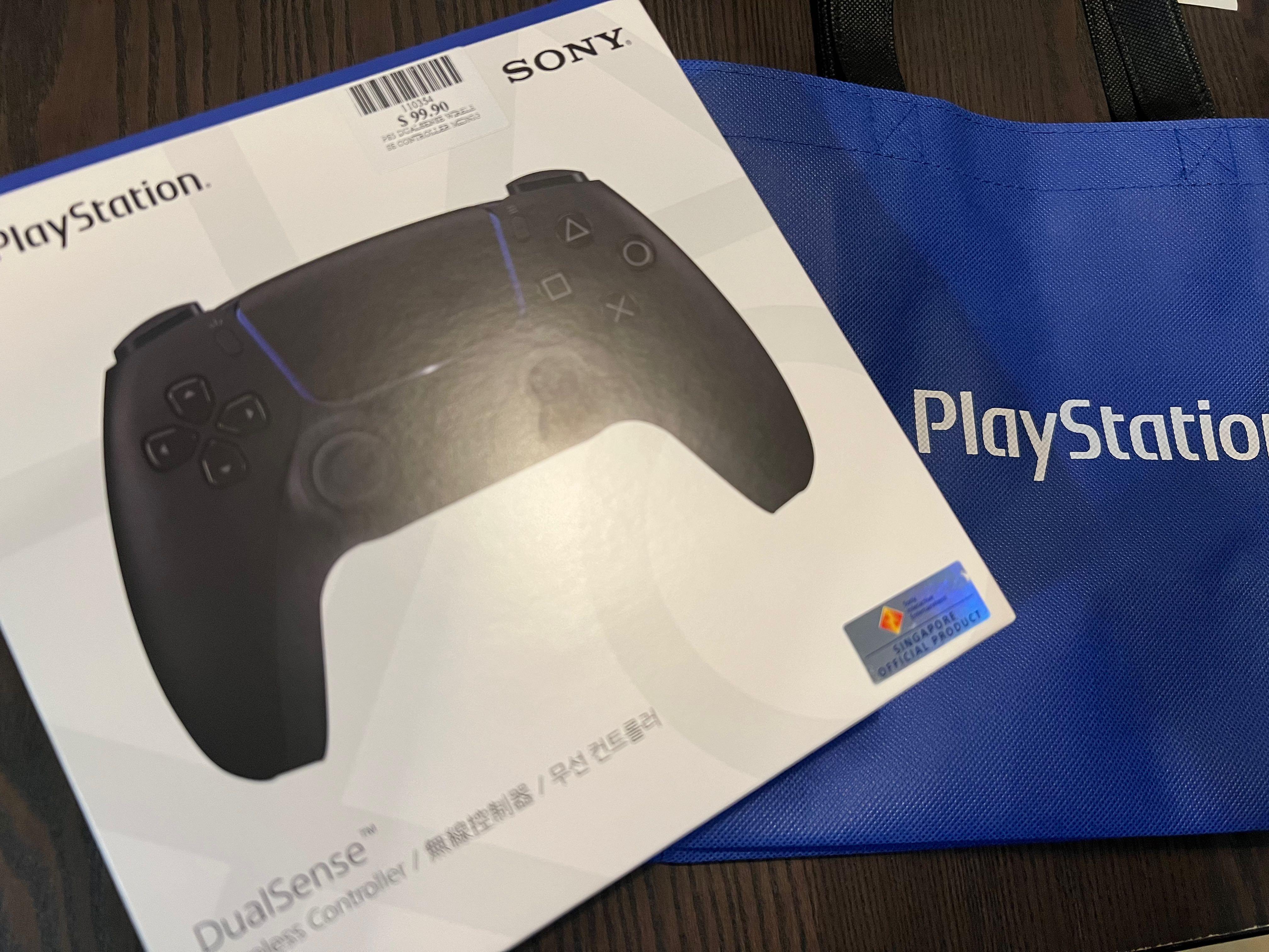 PS5 Black Controller, Video Gaming, Gaming Accessories, Controllers on ...