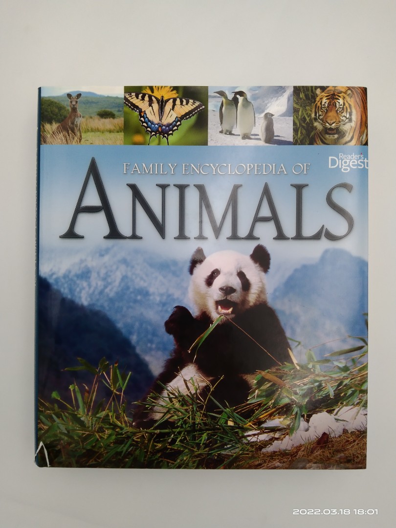 Reader's Digest Family Encyclopedia of Animals - Animal Encyclopedia ...