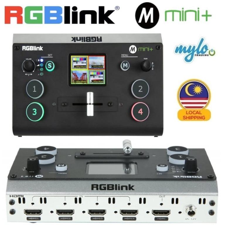RGBlink Mini+ Video Mixer / Streamer, Computers & Tech, Parts ...