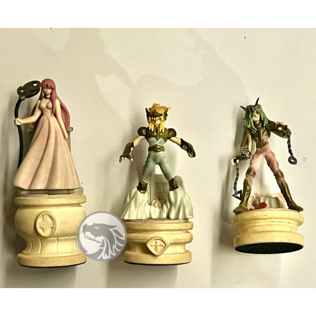 Saint seiya DX Chess Piece Figure (SET of 3) Athena, Hobbies & Toys ...