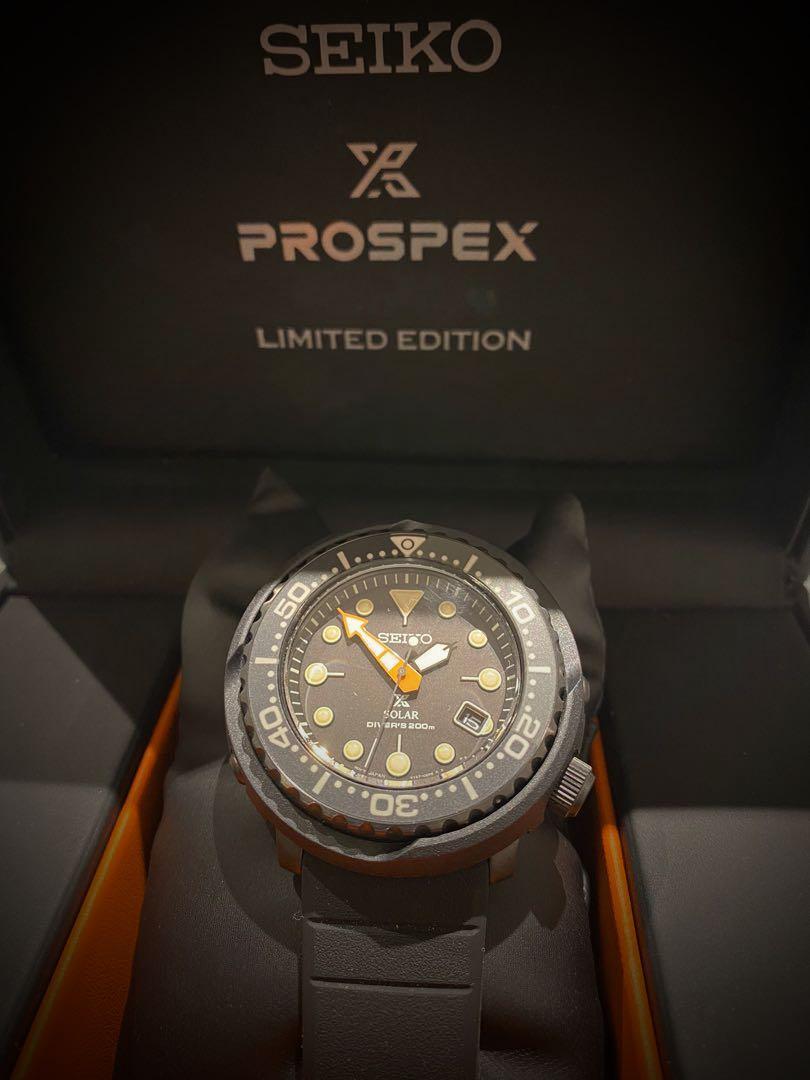 Seiko Prospex SNE577P1 Solar Diver Limited Edition, Men's Fashion ...