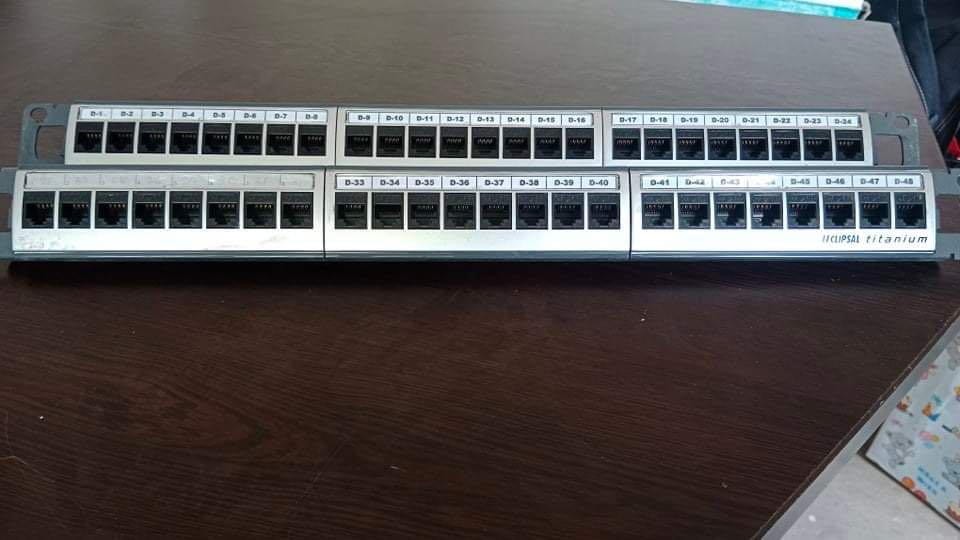 SERVER 2pcs bundle Clipsal titanium 24port, Computers & Tech, Parts ...