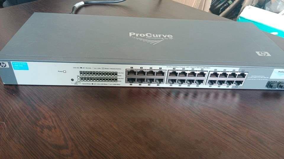 SERVER HP PROCURVE SWITCH 1400-24G / J9078A, Computers & Tech, Parts ...