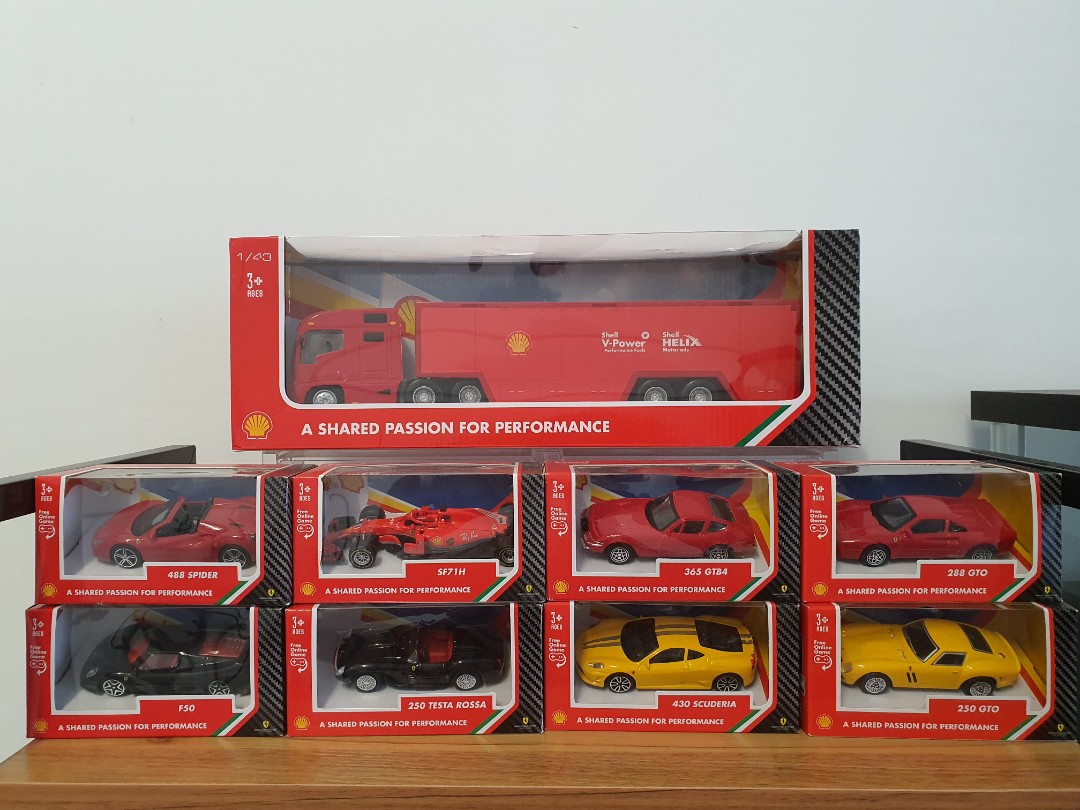Shell Ferrari Collection 2019 on Carousell
