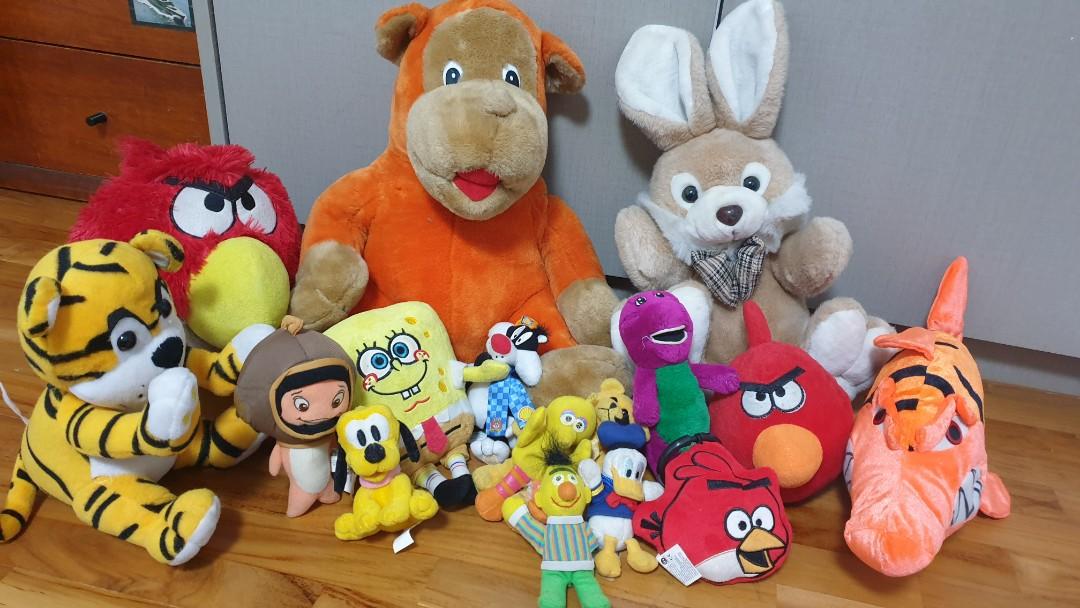 Soft Toys Bundle( All for $11), Hobbies & Toys, Toys & Games on Carousell