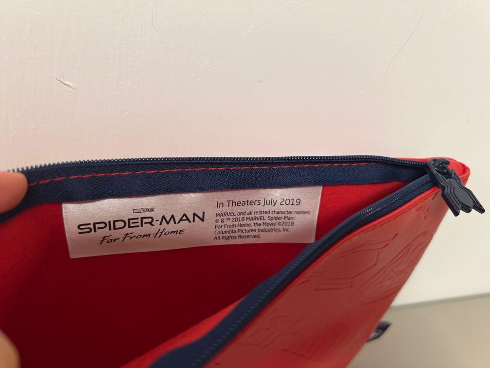 Spider-Man Pouch from United Airlines Business Class, Women's Fashion ...