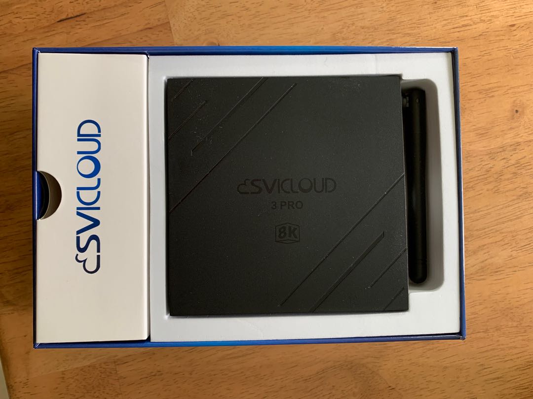 SVI Cloud 3 Pro 8K tv box, TV & Home Appliances, TV & Entertainment ...