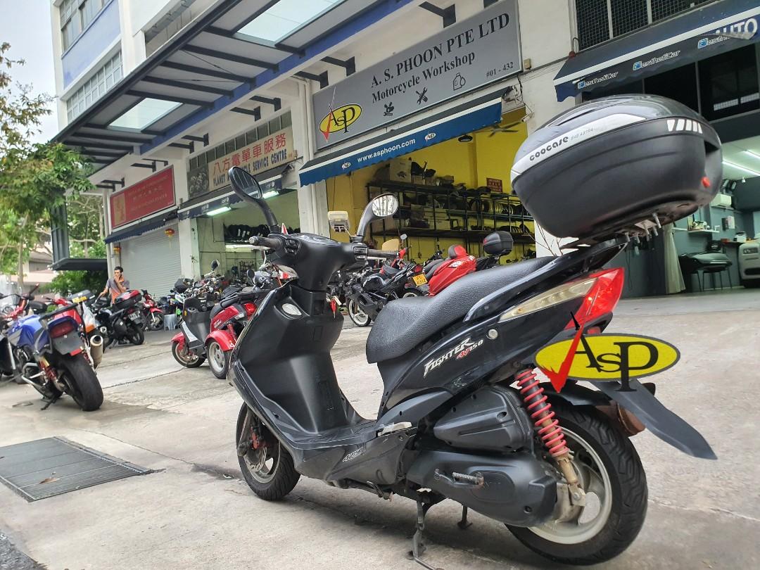 SYM FIGHTER 150 4V/ COE JUN2023 . COE UP UP UP ,BUT OUR SELLING PRICE ...