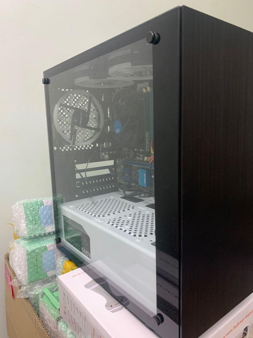 tecware cpu case glass, Computers & Tech, Parts & Accessories on Carousell