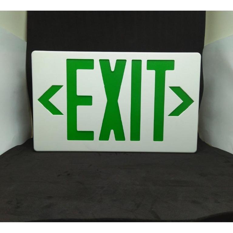thermoplastic exit sign fire exit sign, Commercial & Industrial ...