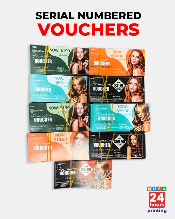 Tickets and Vouchers (Serialized) Printing - From $0.3, Tickets & Vouchers, Event Tickets on ...