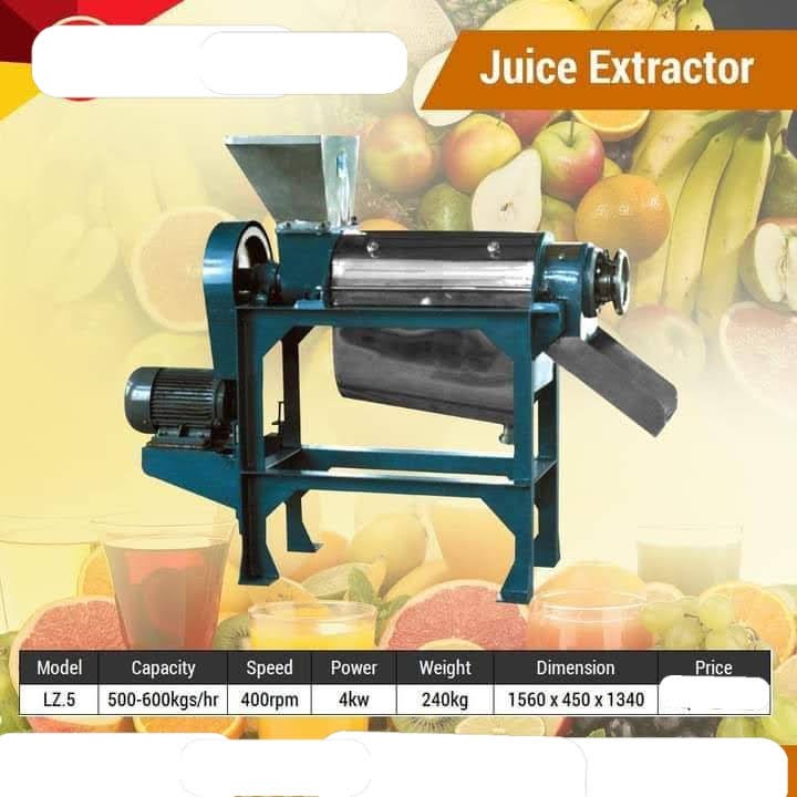 VEGETABLE FRUIT JUICE EXTRACTOR EXTRACTING MACHINE MACHINES SPIRAL ...