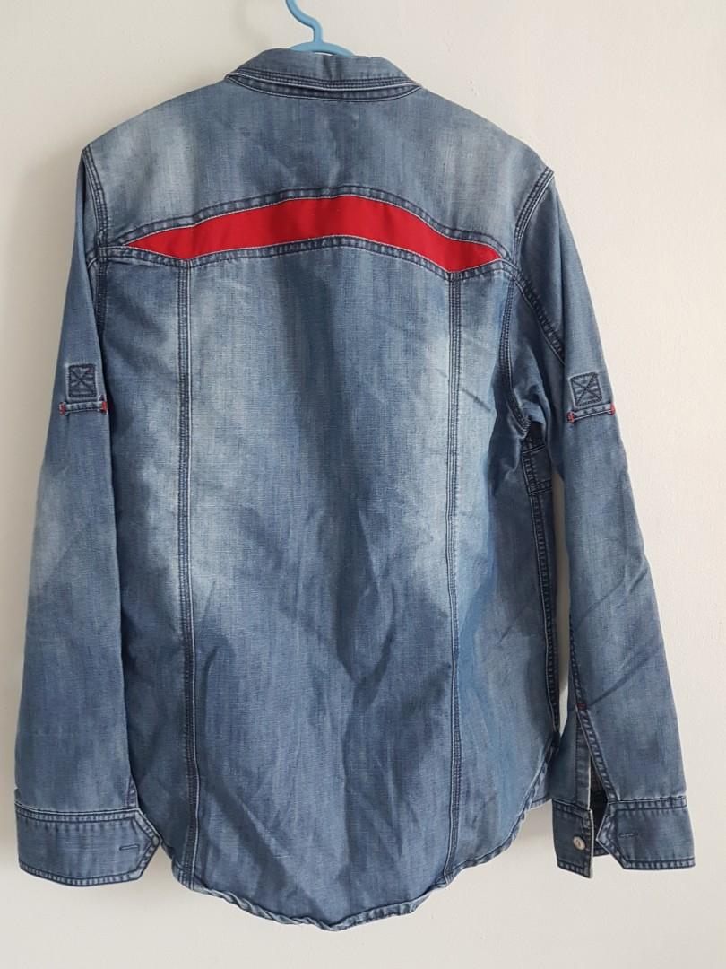 Victory or Nothing Chelosophy Denim Jacket, Men's Fashion, Coats ...