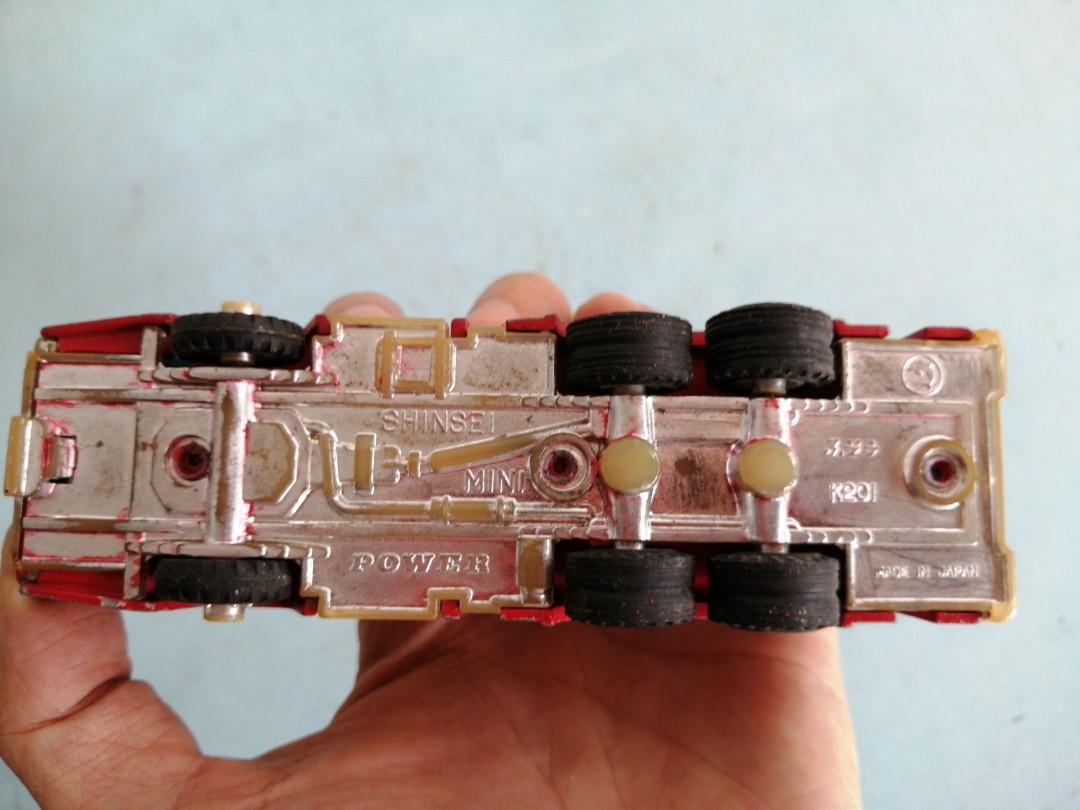 Vintage Shinsei Mini Power Fire Trucks Metal Die cast, Hobbies & Toys ...