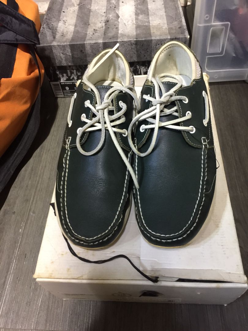 Visvim home dark green, 男裝, 鞋, 波鞋 - Carousell