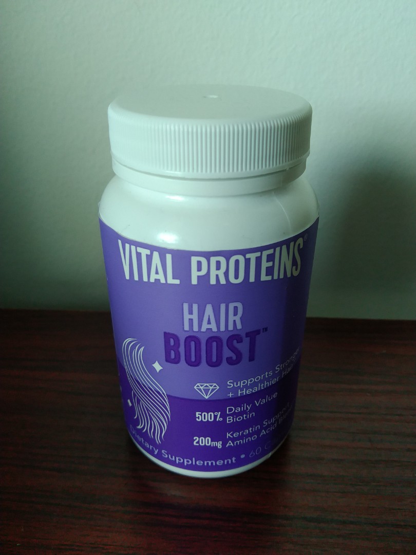 Vital Proteins Hair Boost, Health & Nutrition, Health Supplements ...