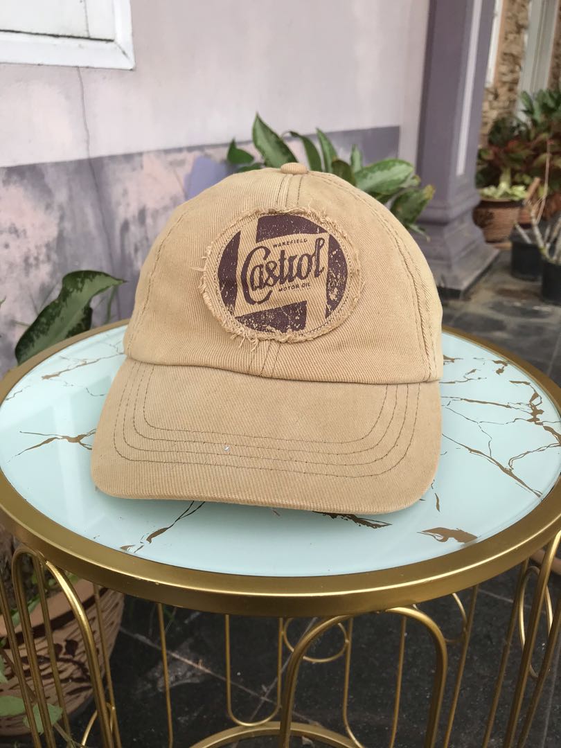 Vtg Castrol Racing Cap, Men's Fashion, Watches & Accessories, Cap ...
