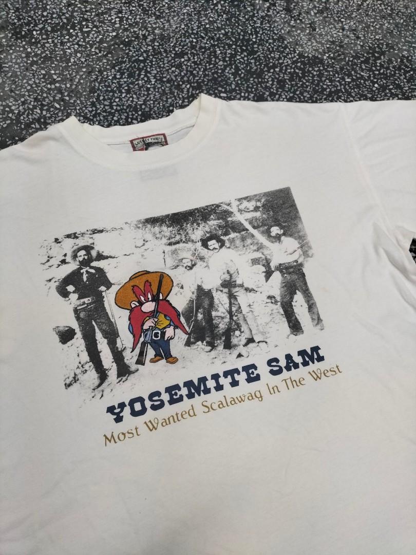 VTG LOONEY TUNES YOSEMITE SAM, Men's Fashion, Tops & Sets on Carousell