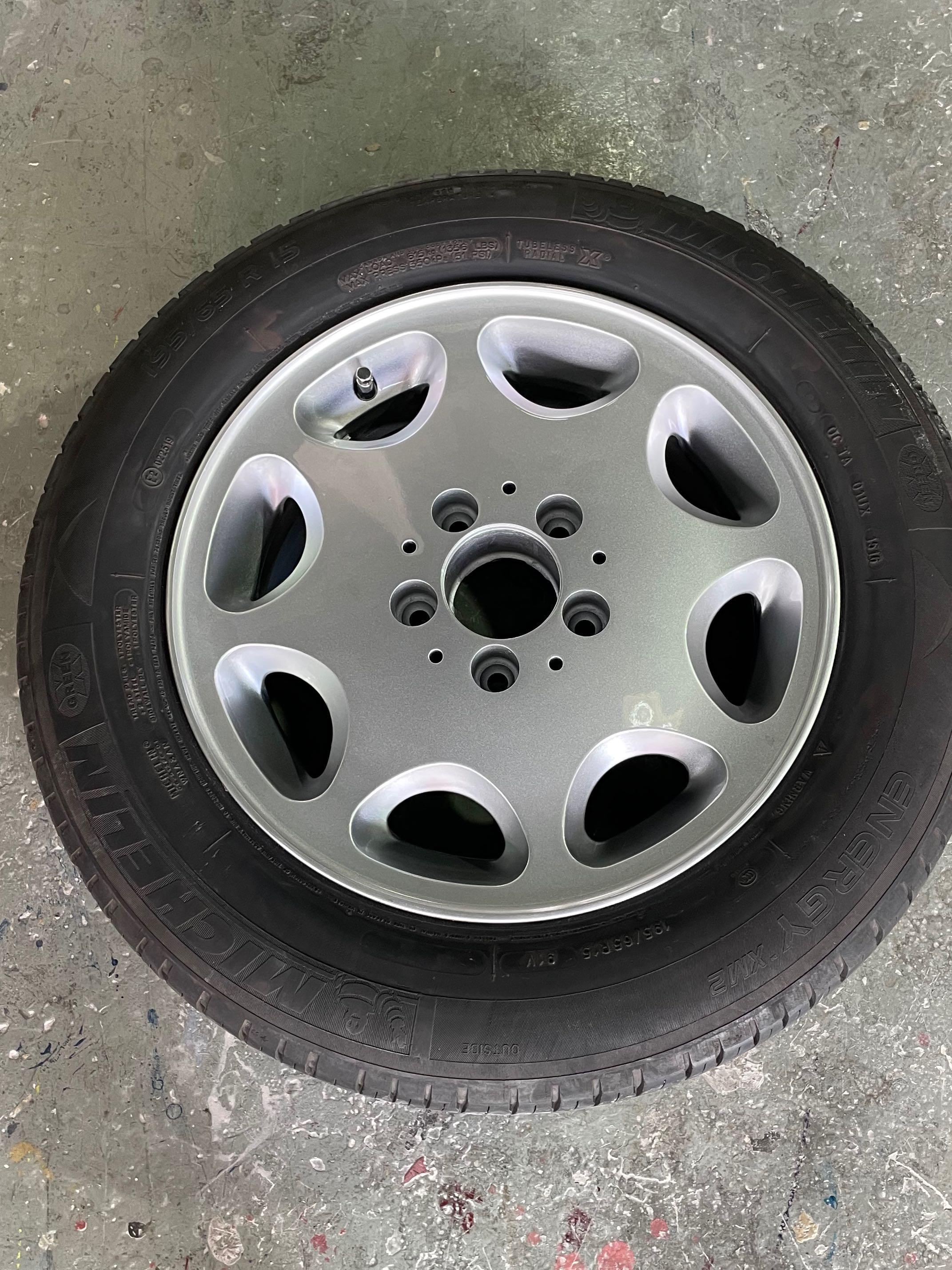 W124 Mercedes’ 8 hole rims MB original, Car Accessories, Tyres & Rims ...