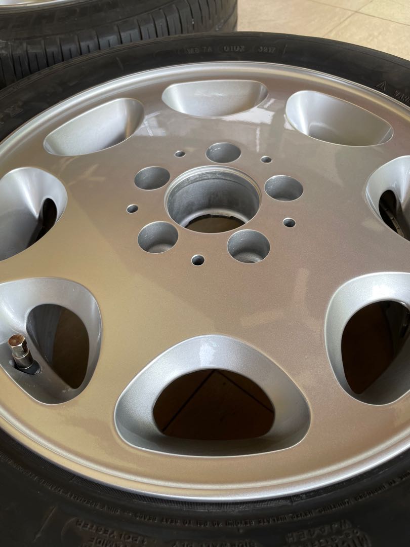 W124 Mercedes’ 8 hole rims MB original, Car Accessories, Tyres & Rims ...