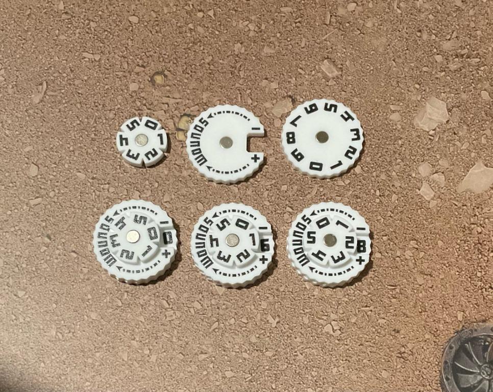 Warhammer Wargaming Wound Counters (0~99), Hobbies & Toys, Toys & Games ...