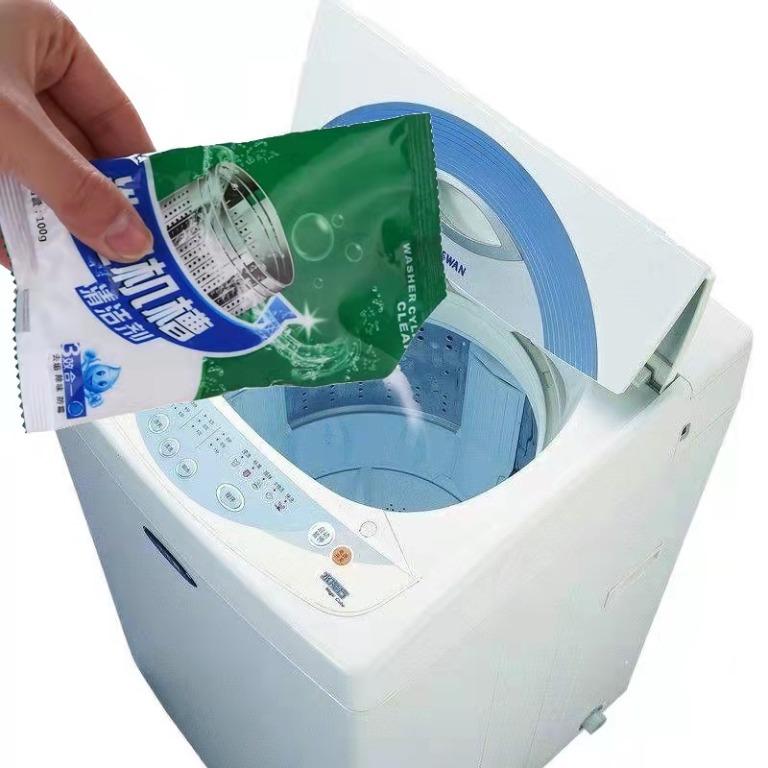 Washing machine trough cleaning agent effervescent cleaning tablet ...