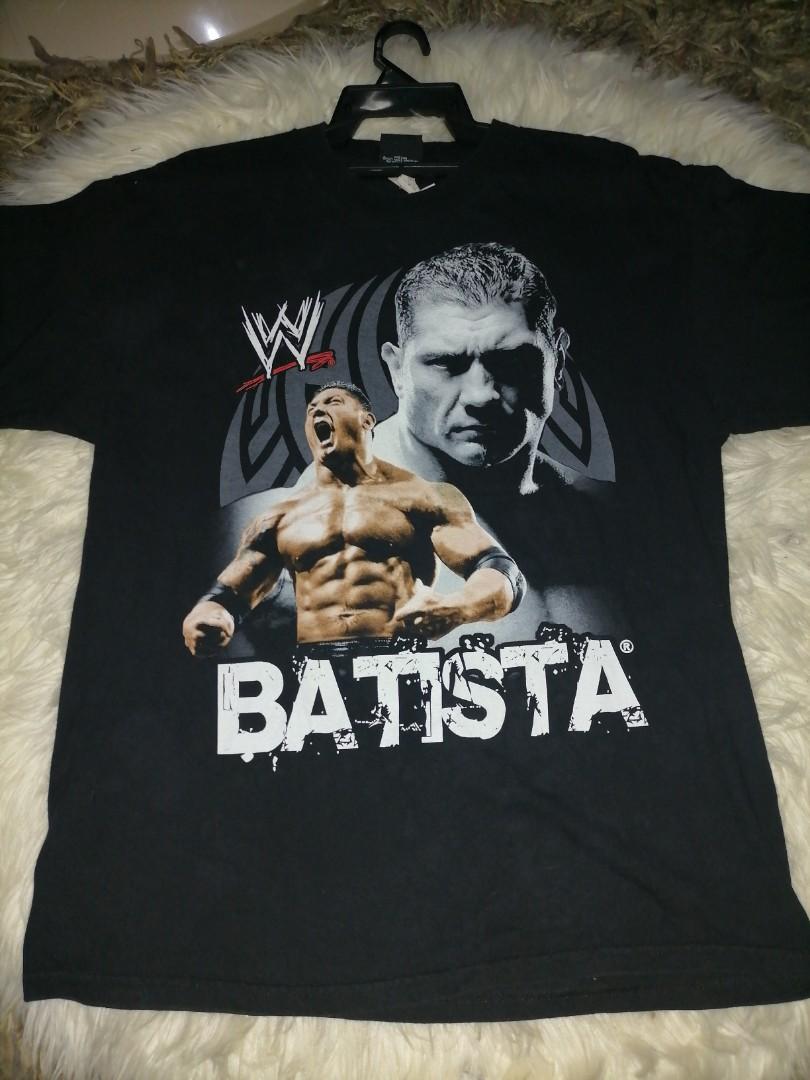WWE Batista, Men's Fashion, Tops & Sets on Carousell