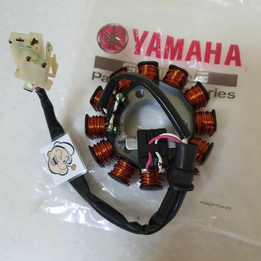 100% Original FUEL COIL MAGNET COIL STAR38TOR ASSEMBLY SPARK / JUPITER ...