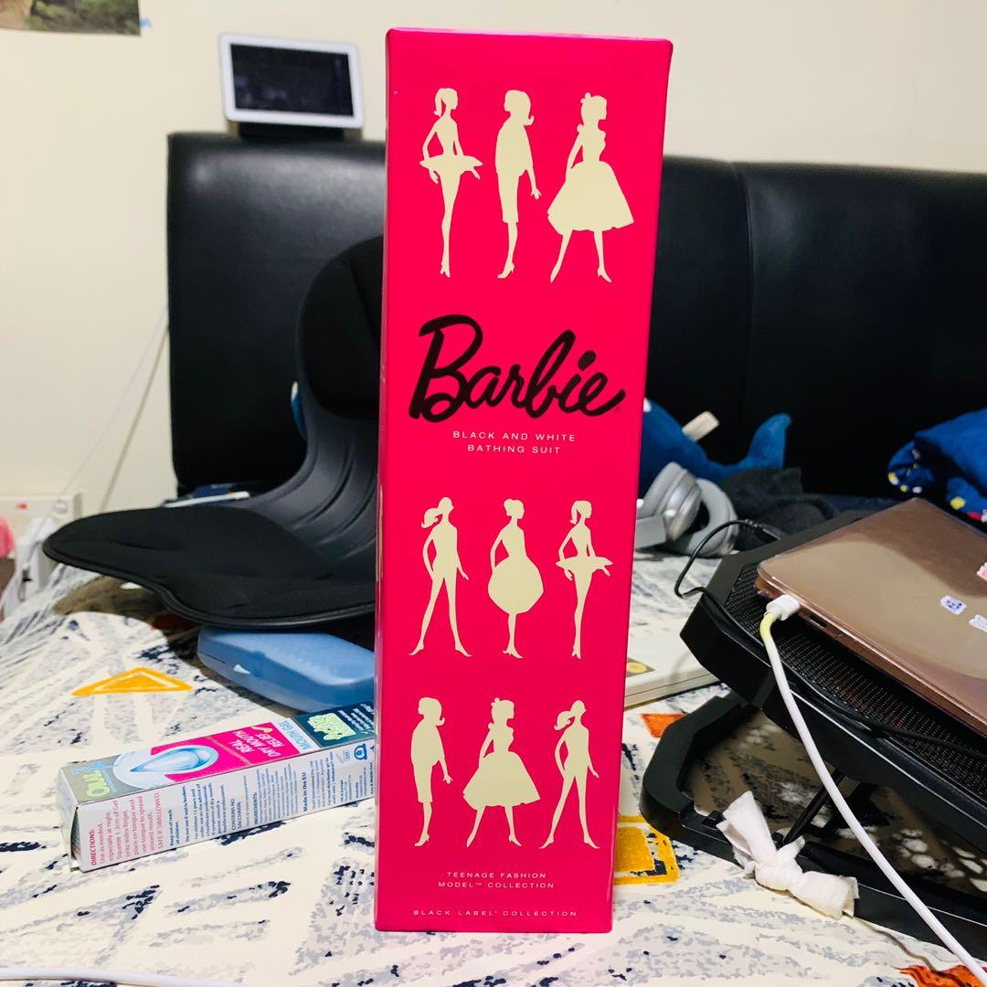1959 First Barbie Doll- Black & White Bathing Suit (remake), Hobbies ...
