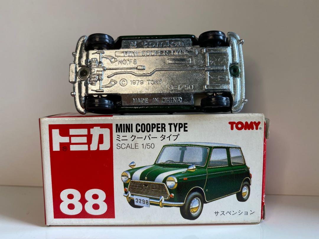 中古 Tomy Tomica 88 Mini Cooper 1盒, 興趣及遊戲, 收藏品及紀念品, 古董收藏 - Carousell