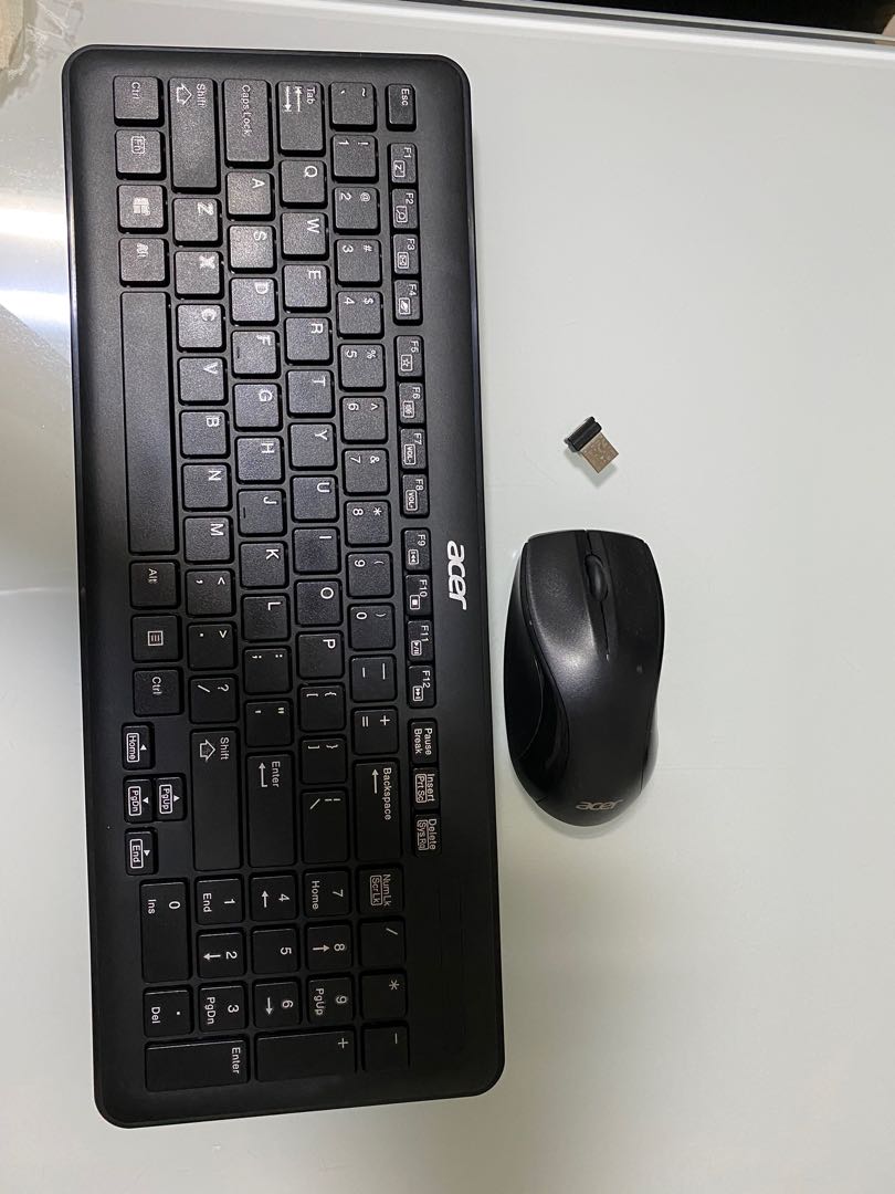 Acer wireless keyboard and mouse, Computers & Tech, Parts & Accessories, Computer Keyboard on ...