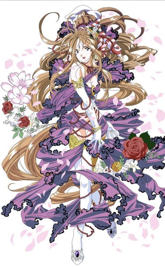 Ah! My Goddess HUGE Belldandy (160cm x 120cm) Very rare OFFICIAL anime ...