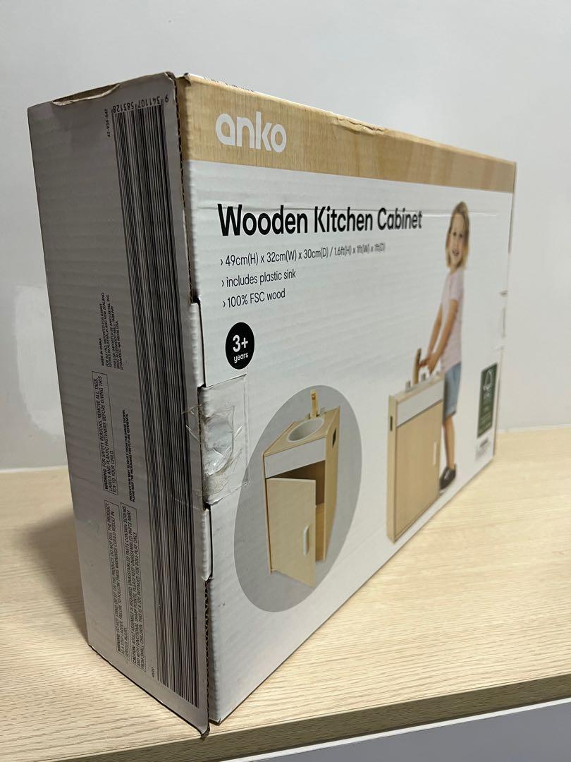Anko Wooden Kitchen Cabinet, Babies & Kids, Infant Playtime on Carousell