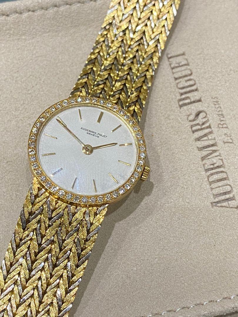 AP Full 18k Gold & Diamonds Audemars Piguet Watch, Luxury, Watches on ...