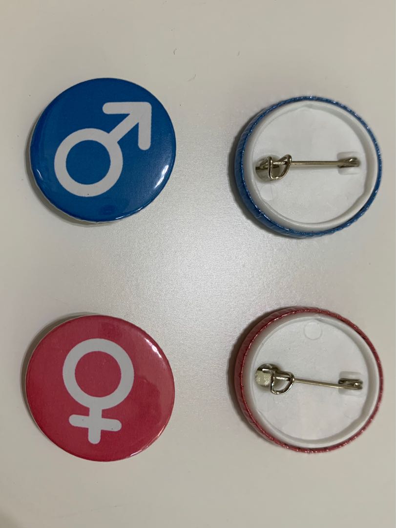 Assortment Pin / Magnet Badges, Hobbies & Toys, Stationery & Craft ...