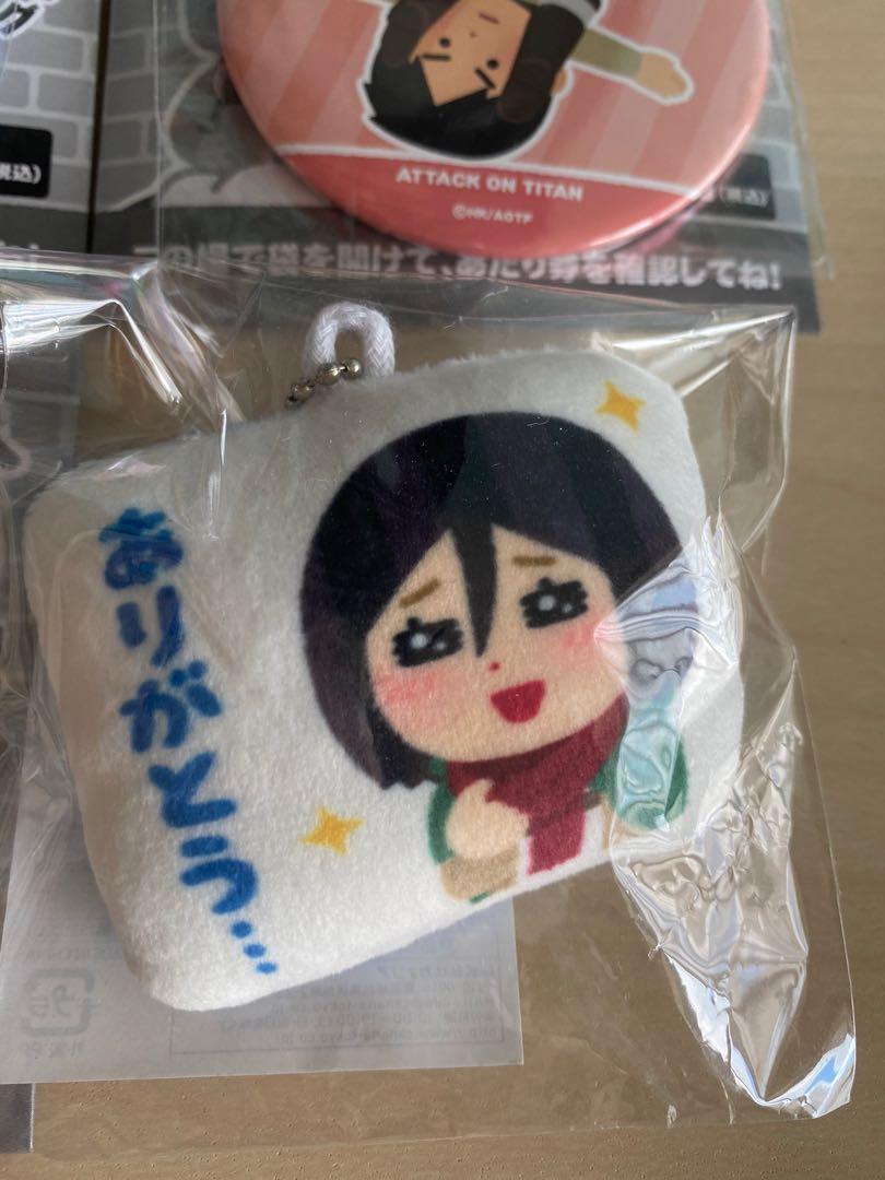 attack on titan irasutoya kuji, Hobbies & Toys, Memorabilia ...