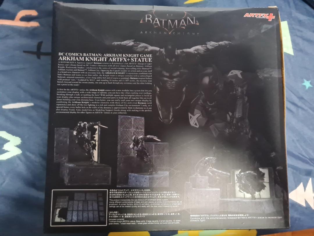 Batman vs Arkham Knight 1/10 scale model kit - ARTFX Kotobukiya ...