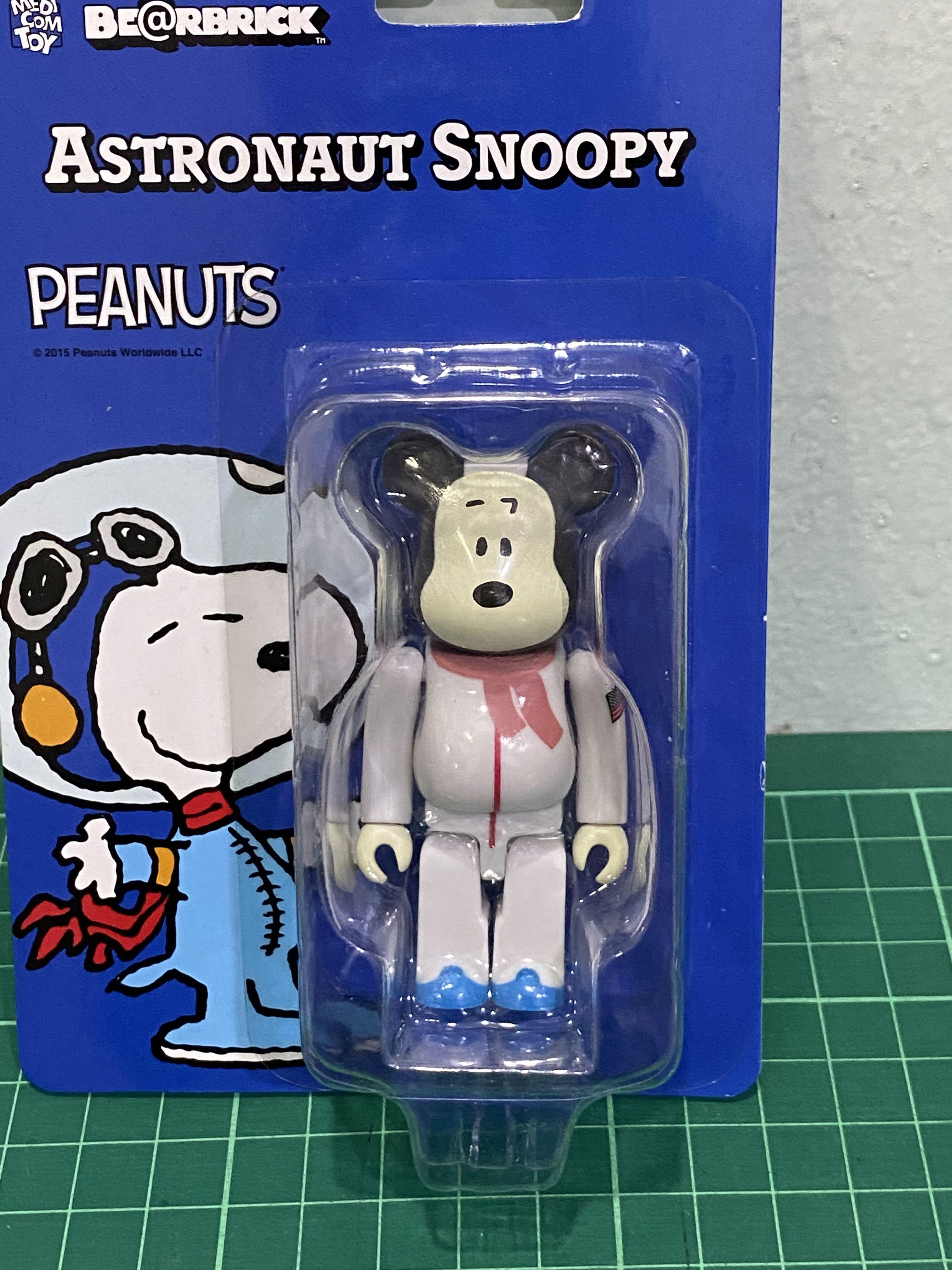 Bearbrick Astronaut Snoopy Peanuts 100% Be@rbrick on Carousell