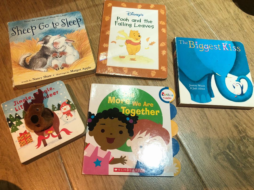 Boardbook bundle 5 for 300 pesos only, Hobbies & Toys, Books ...