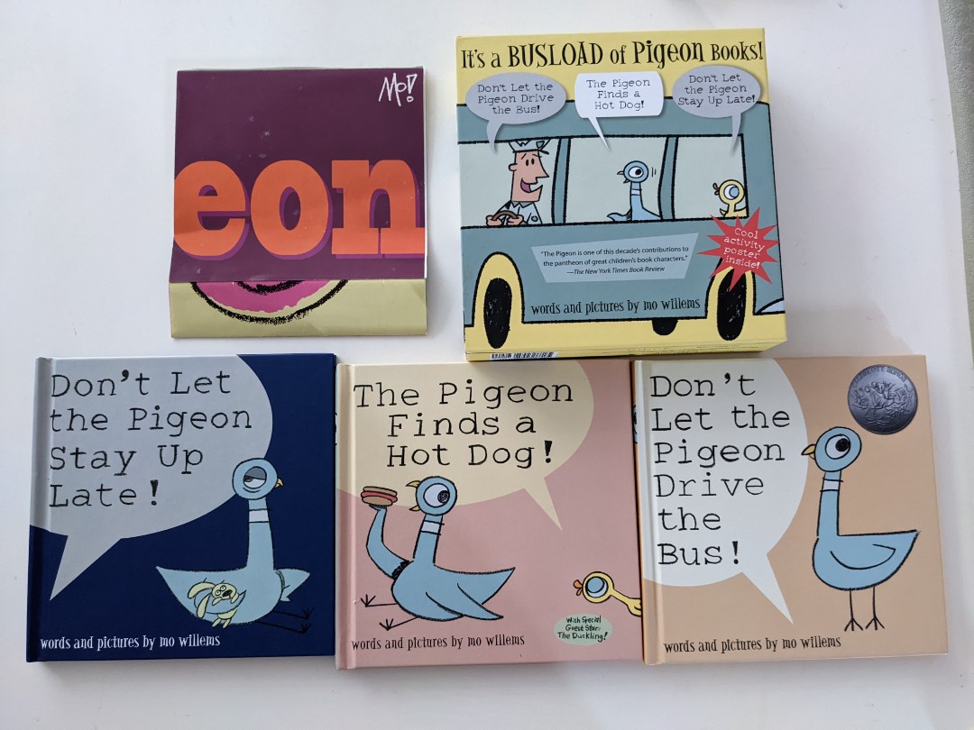 Book boxset: Don't let the Pigeon drive the bus, Hobbies & Toys, Books ...
