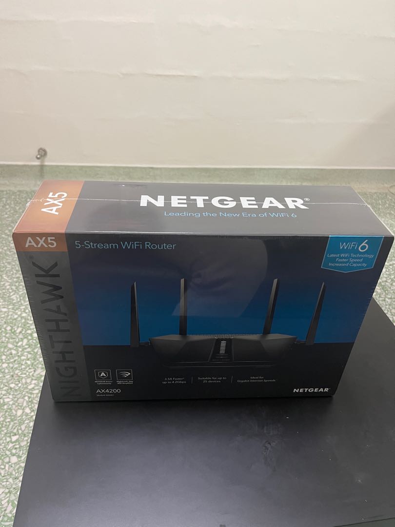 Brand New Netgear Nighthawk AX5 RAX43 High Speed Router #router # ...